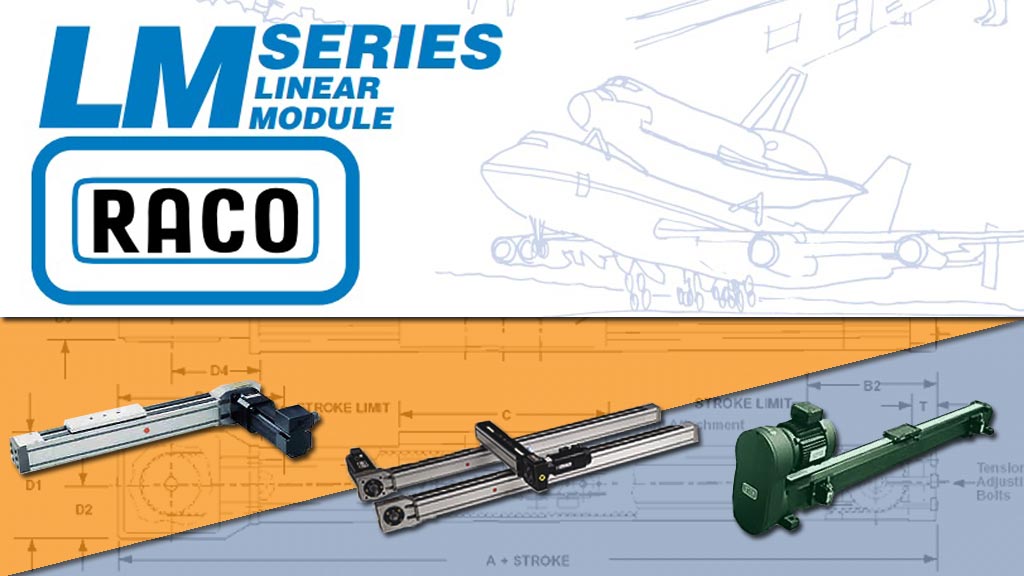 Raco Linear actuator design fetures