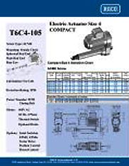 Raco Compact Linear Drives Design Chart Size 4